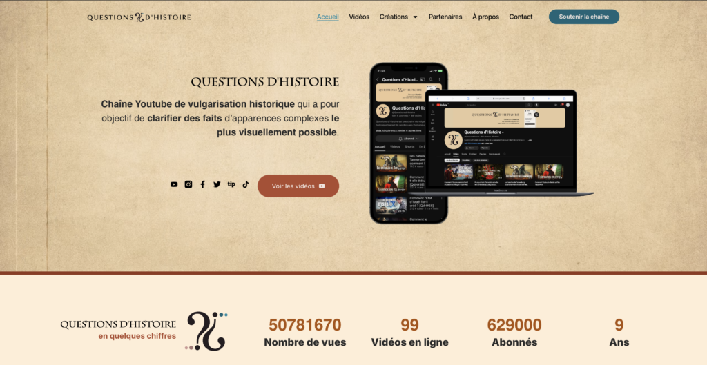 Questions d'Histoire - chaine de vulgarisation historique traitant de ...